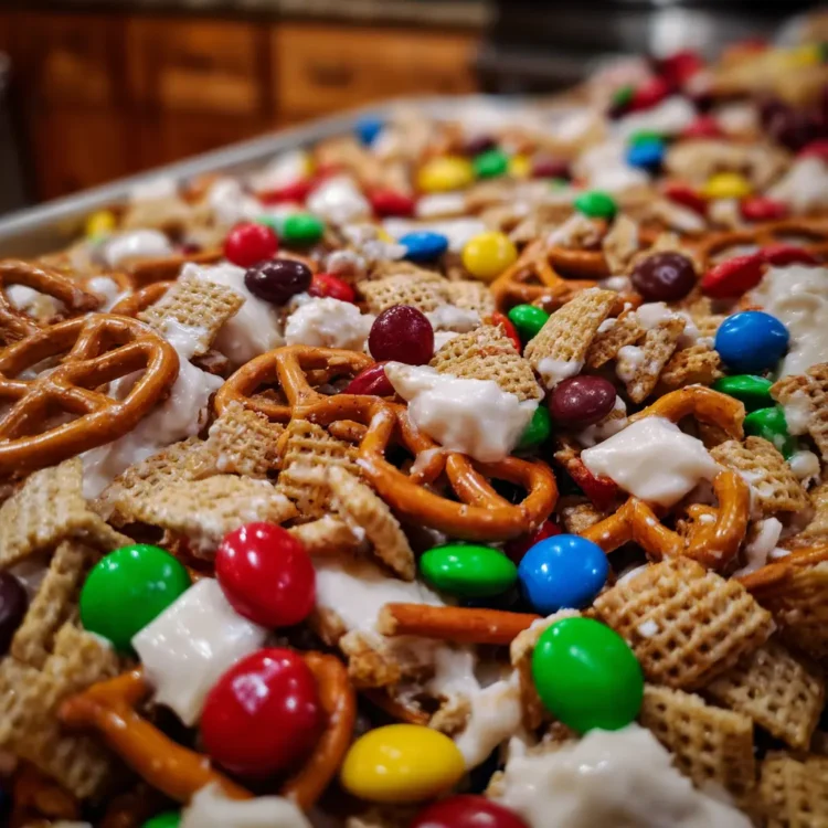 Easy Christmas Trail Mix Recipe (aka Christmas Crack)
